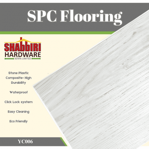 SPC Flooring in Nairobi Kenya | Waterproof & Durable | Shabbiri Hardware